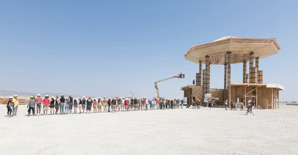 Raising the Man | Burning Man Journal