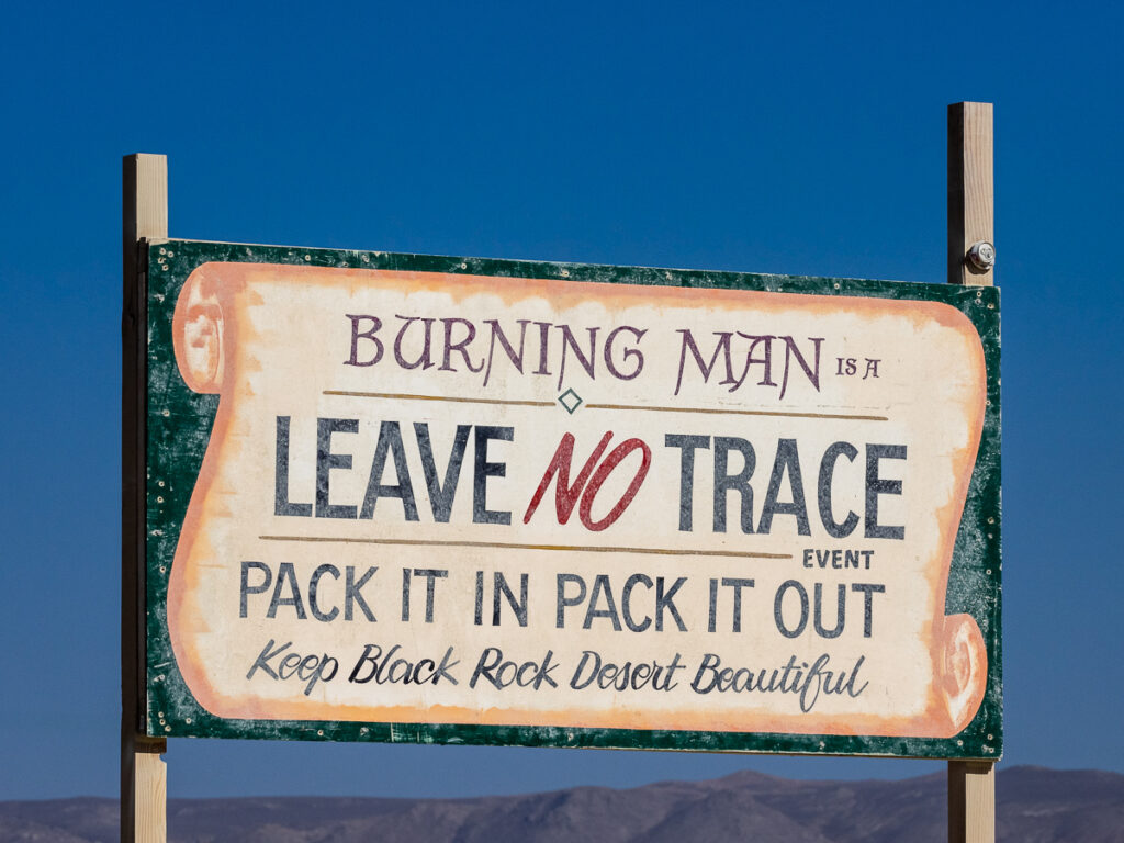 Your Checklist for Leaving No Trace in Black Rock City | Burning Man ...