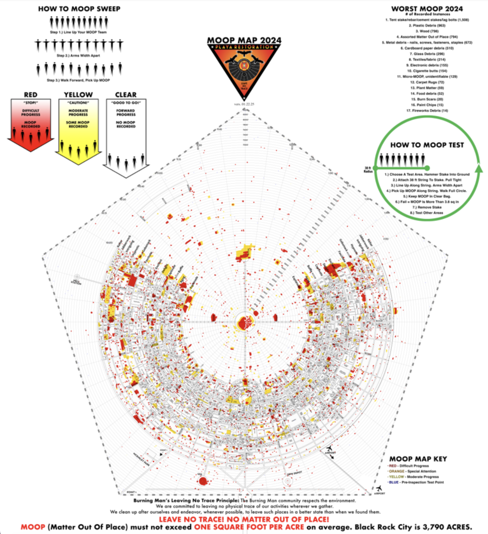 Leaving No Trace 2024: MOOP Map and Best Inspection Since Near-Perfect ...